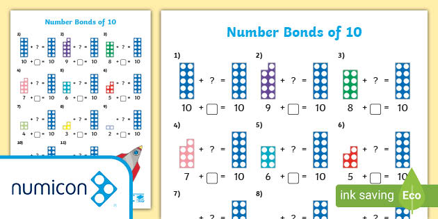 What Are Number Bonds?| Definition & Examples | Twinkl